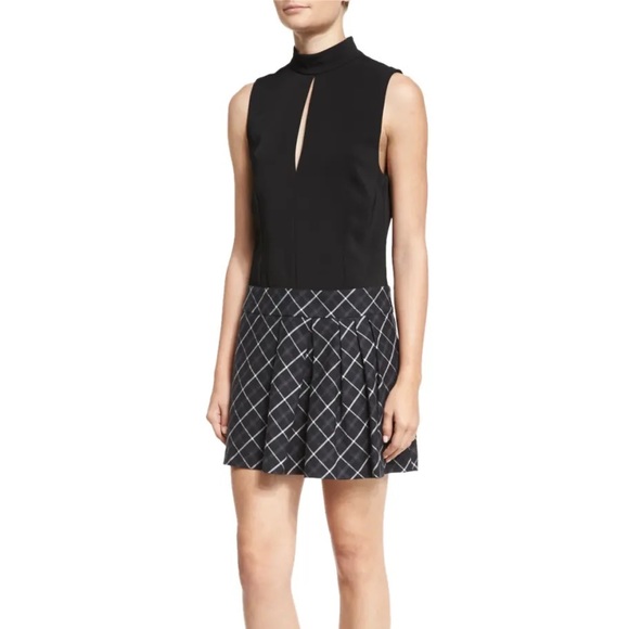 Rachel Zoe | Dresses | Rachel Zoe Naya Pleated Plaid Skirt Dress 4 ...